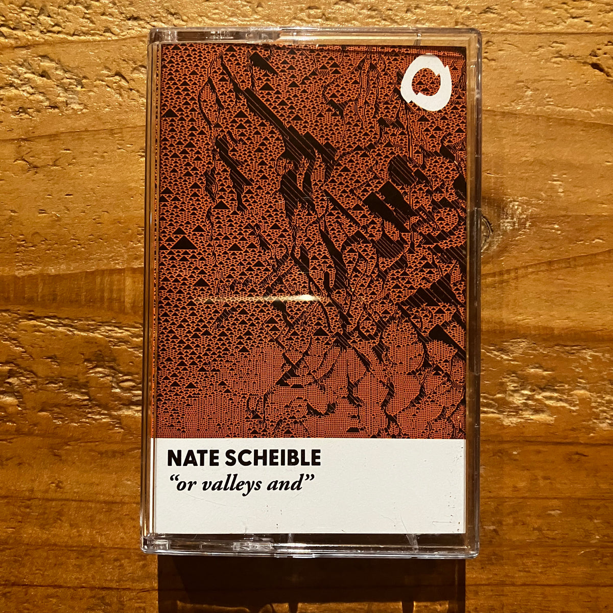 Nate Scheible - or valleys and by (TAPE) – pianola records