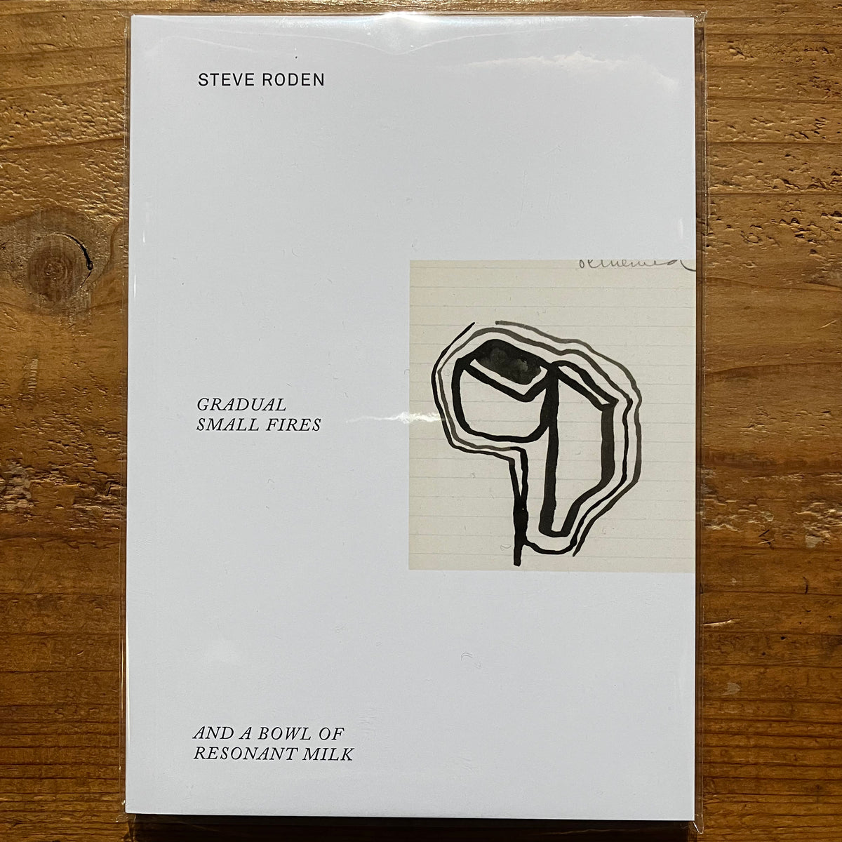 Steve Roden - Gradual Small Fires (and a Bowl of Resonant Milk) (CD ...