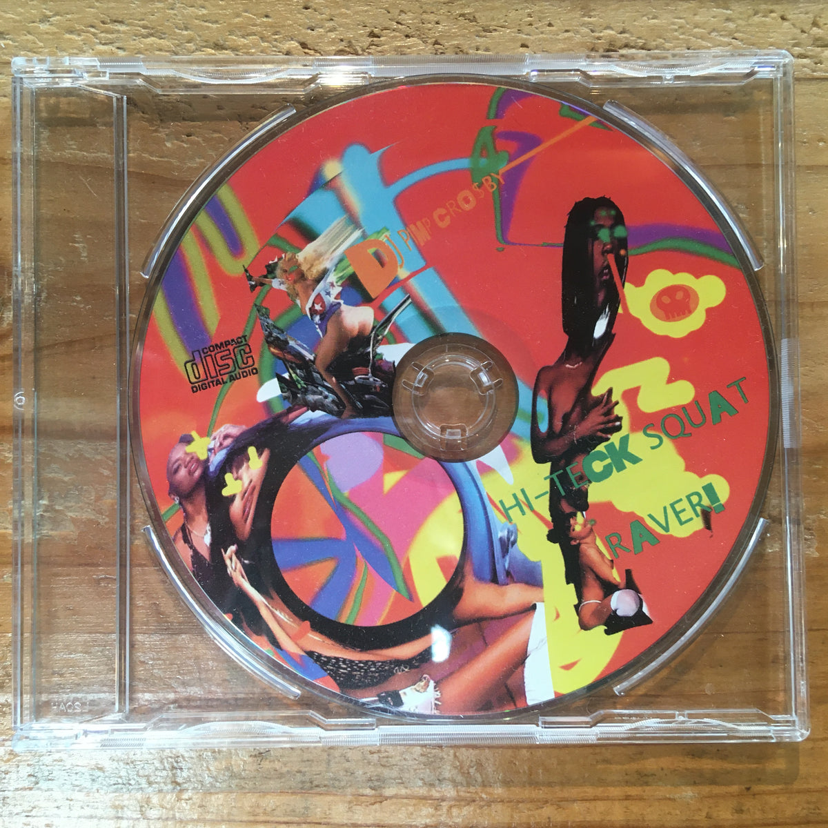 DJ PIMP CRO$BY / HI-TECK SQUAT RAVER! (CD) – pianola records
